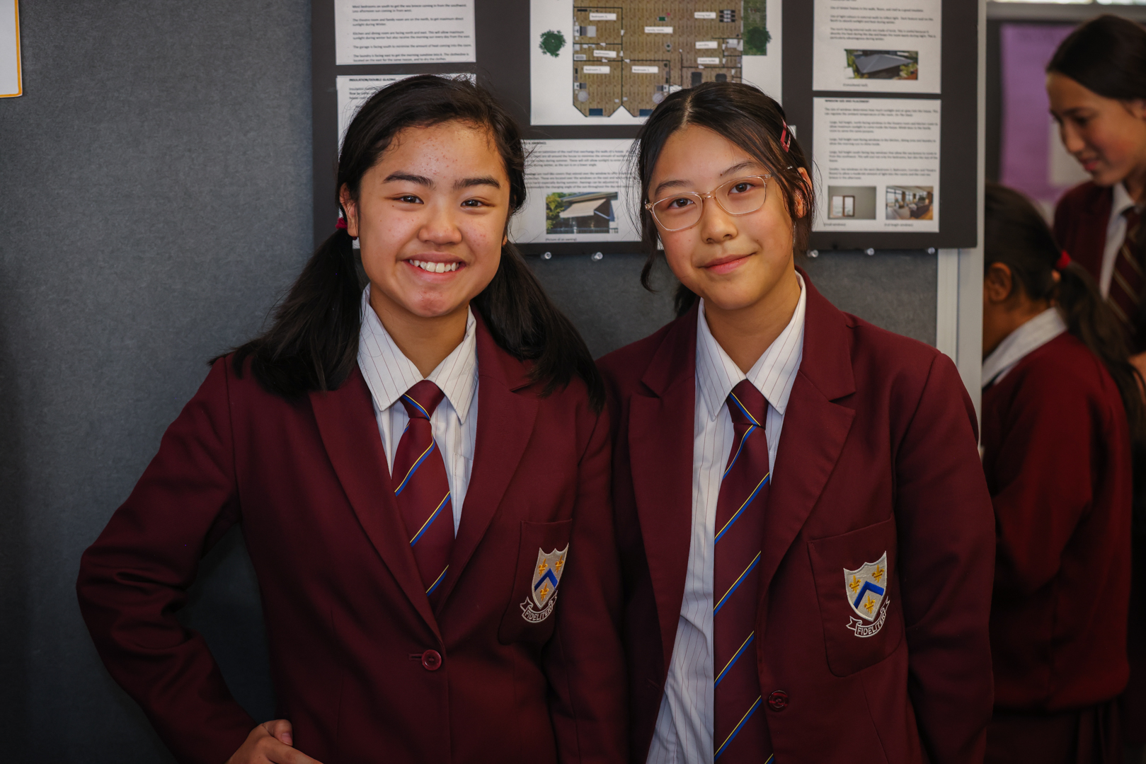 Architects assess student designs | St Mary's Anglican Girls' School
