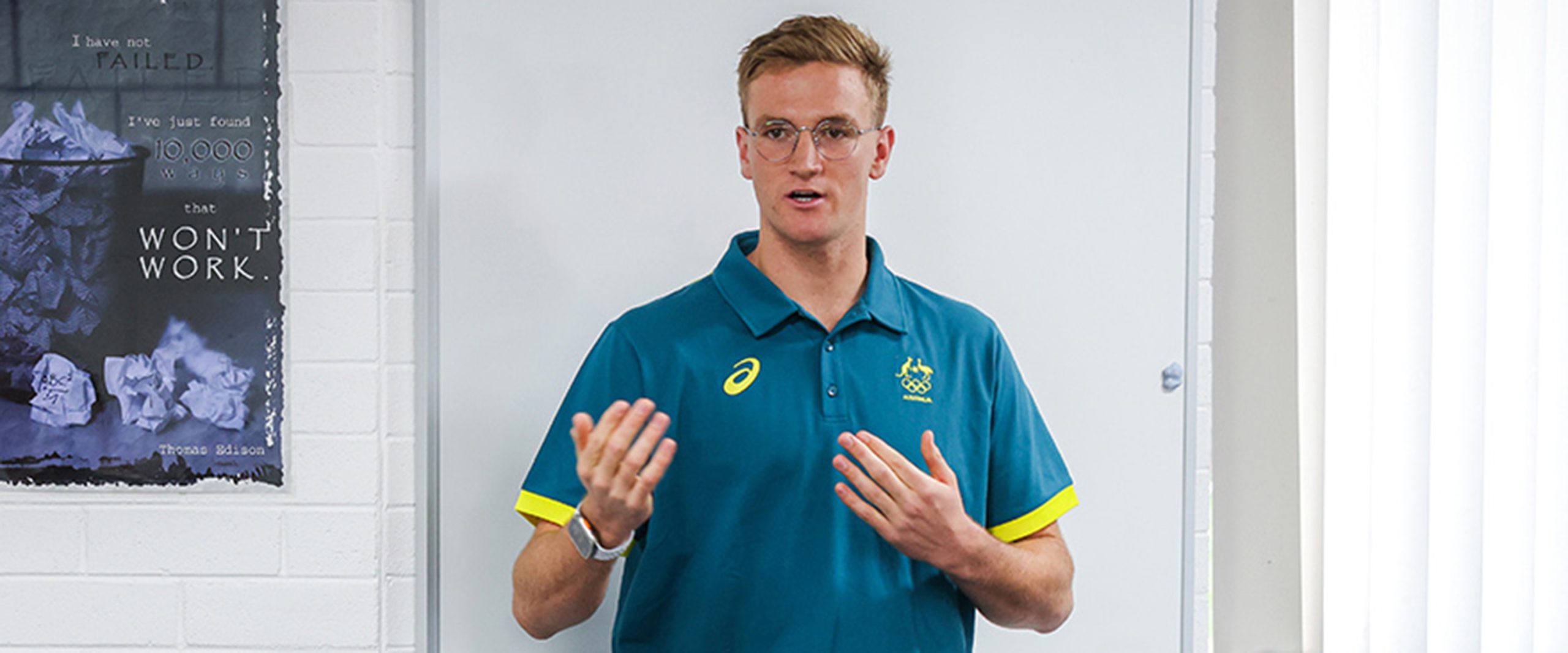 Elite swimmer shares insights - St Mary's Anglican Girls' School